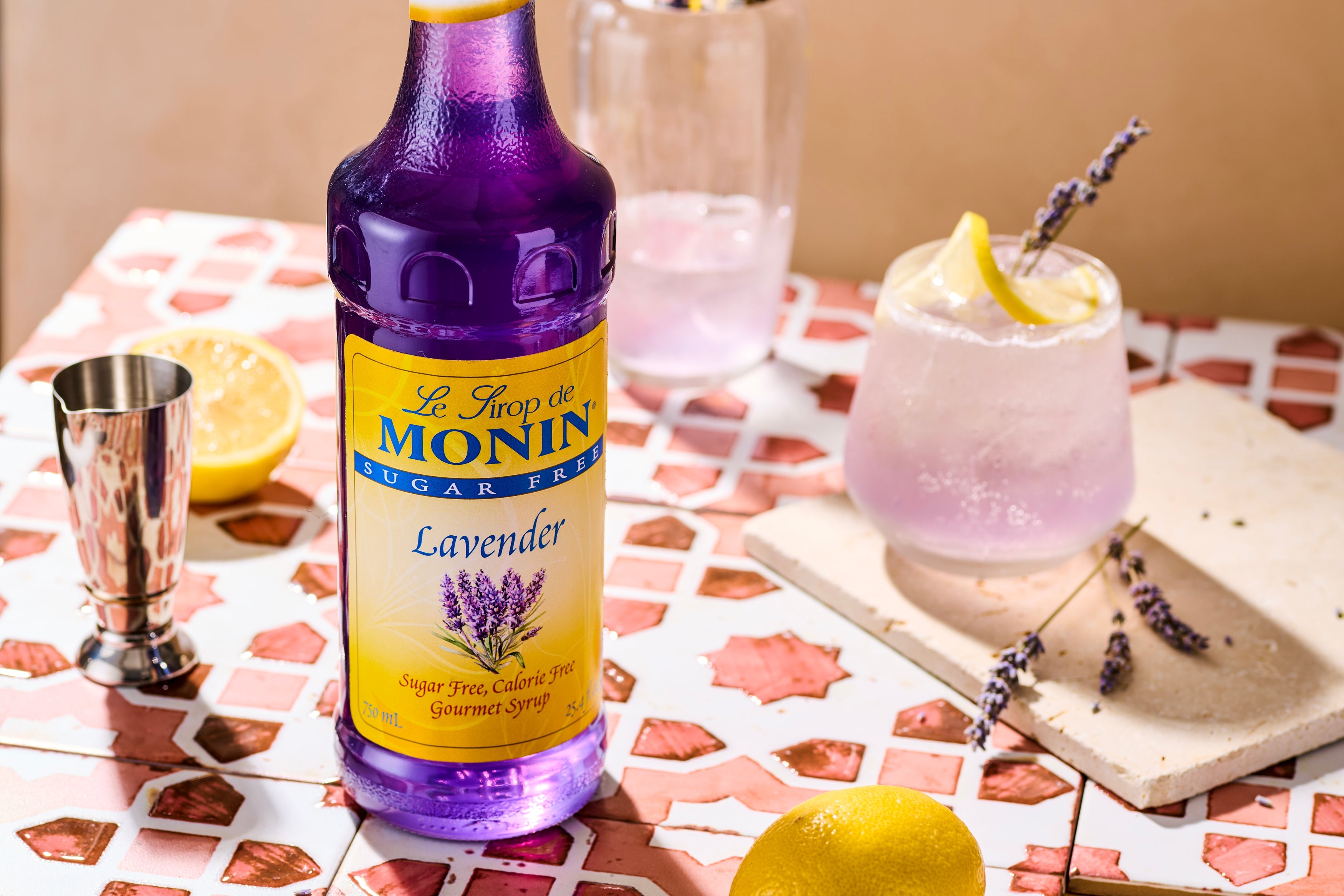 Monin Debuts Hydration Boost & Sugar Free Lavender Syrup - Monin US