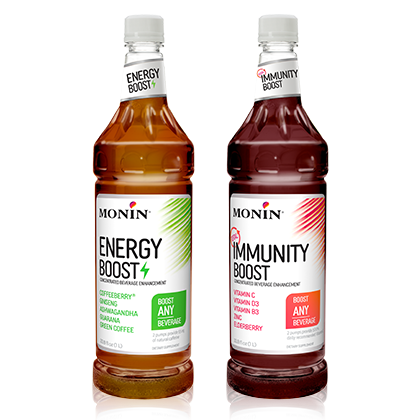 Monin Beverage Boosts | Make Any Drink a Functional Drink - Monin US