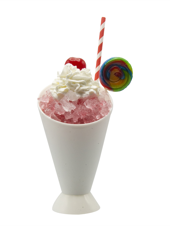Cherry Swirl Snow Cone Recipe - Monin US