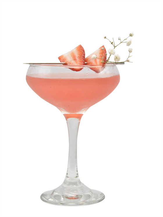 Strawberry Rose Cosmo Recipe - Monin US