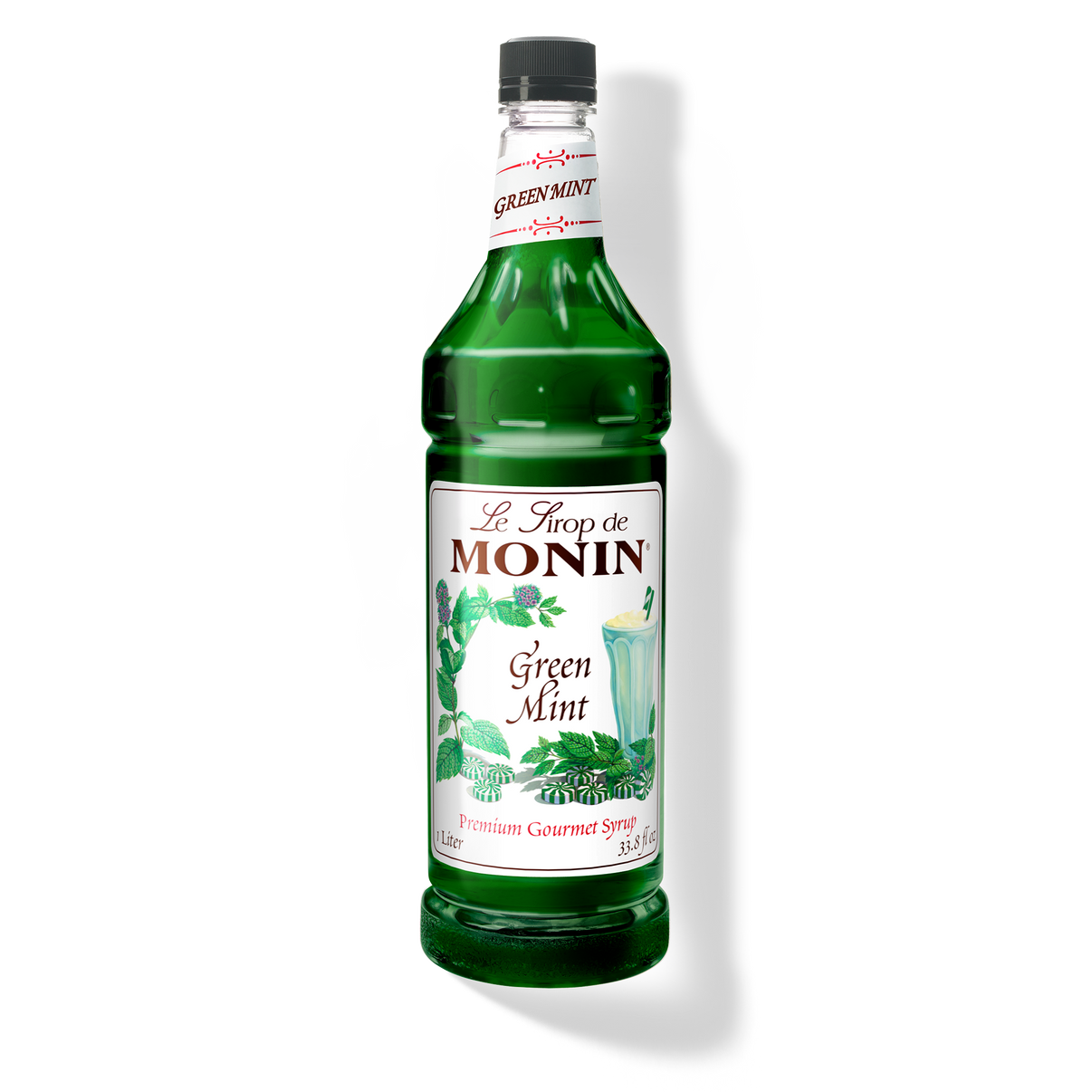 Green Mint Flavored Syrup - Monin - Monin US