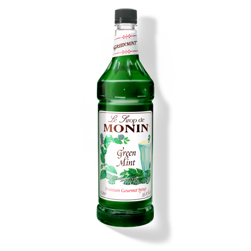 Green Mint Flavored Syrup - Monin - Monin US