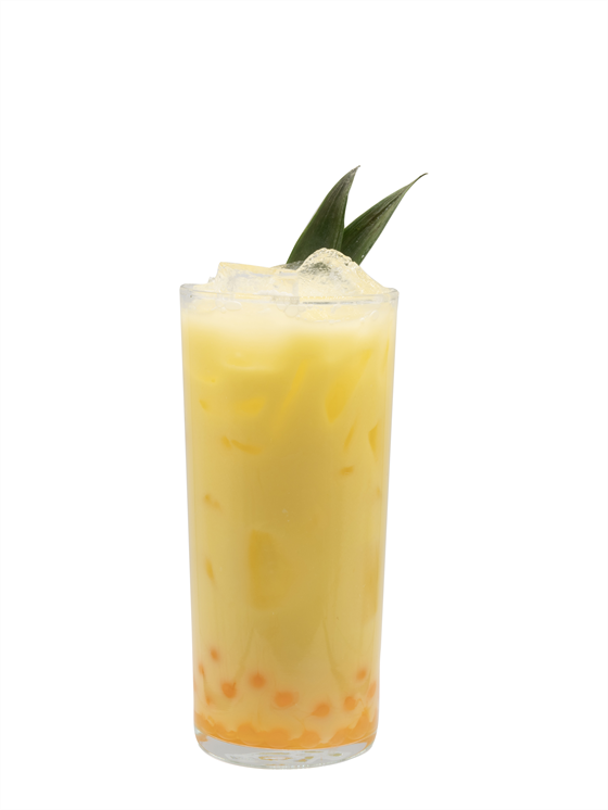 Yuzu Pineapple Boba Tea - Monin US