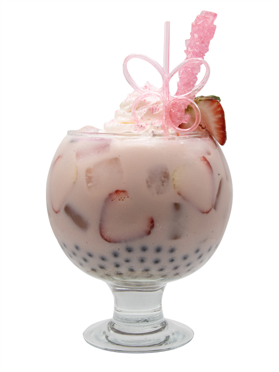 Mega Pink Berry Boba Tea Recipe - Monin US