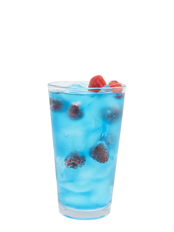 Hydrating Blue Razz Soda - Monin US