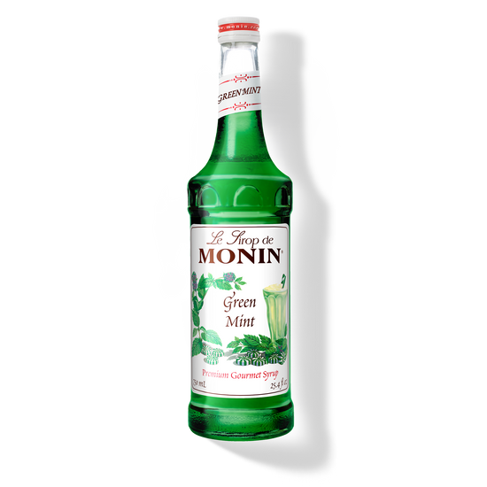 Green Mint Flavored Syrup - Monin - Monin US