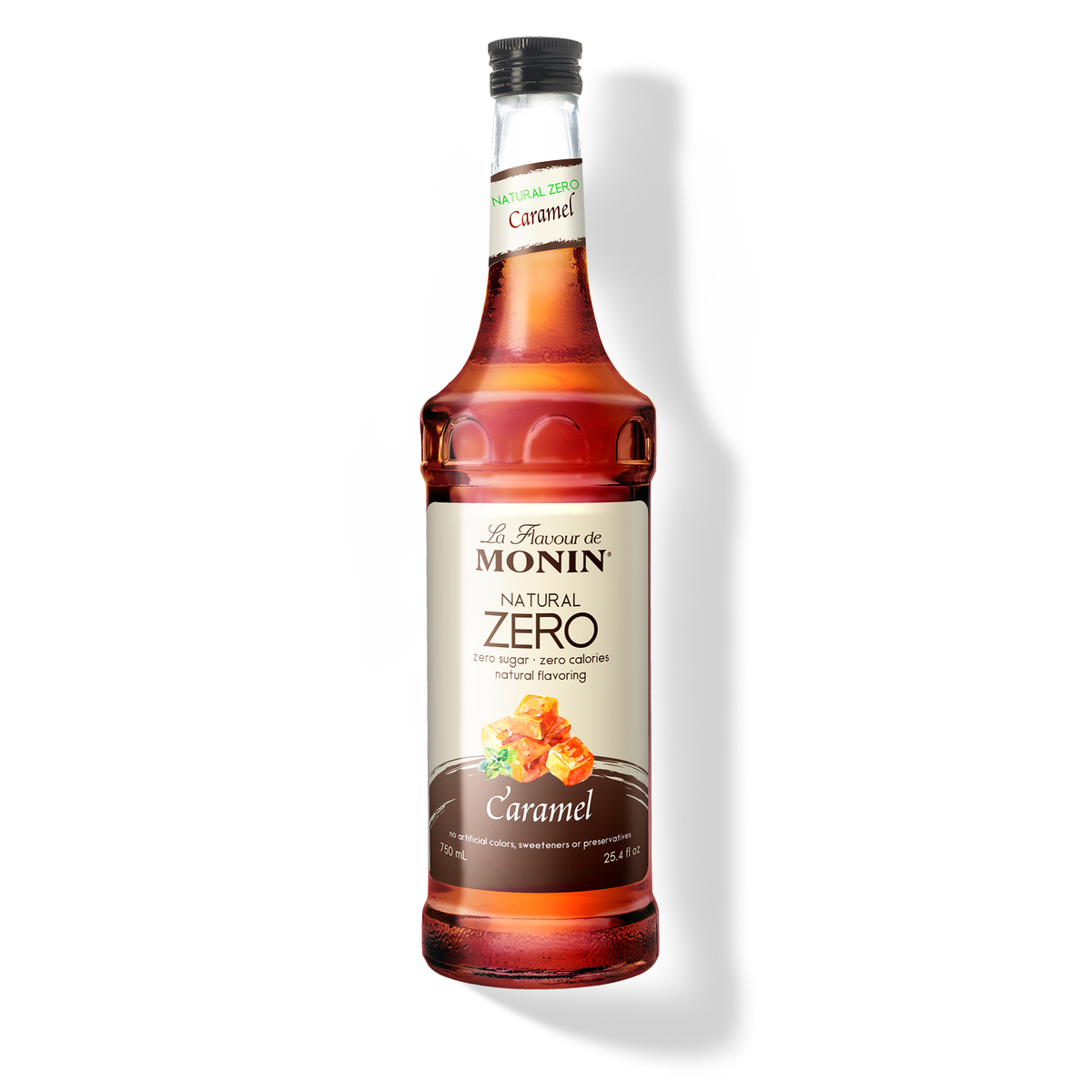 Zero Calorie Natural Caramel Flavored Syrup - Monin - Monin US