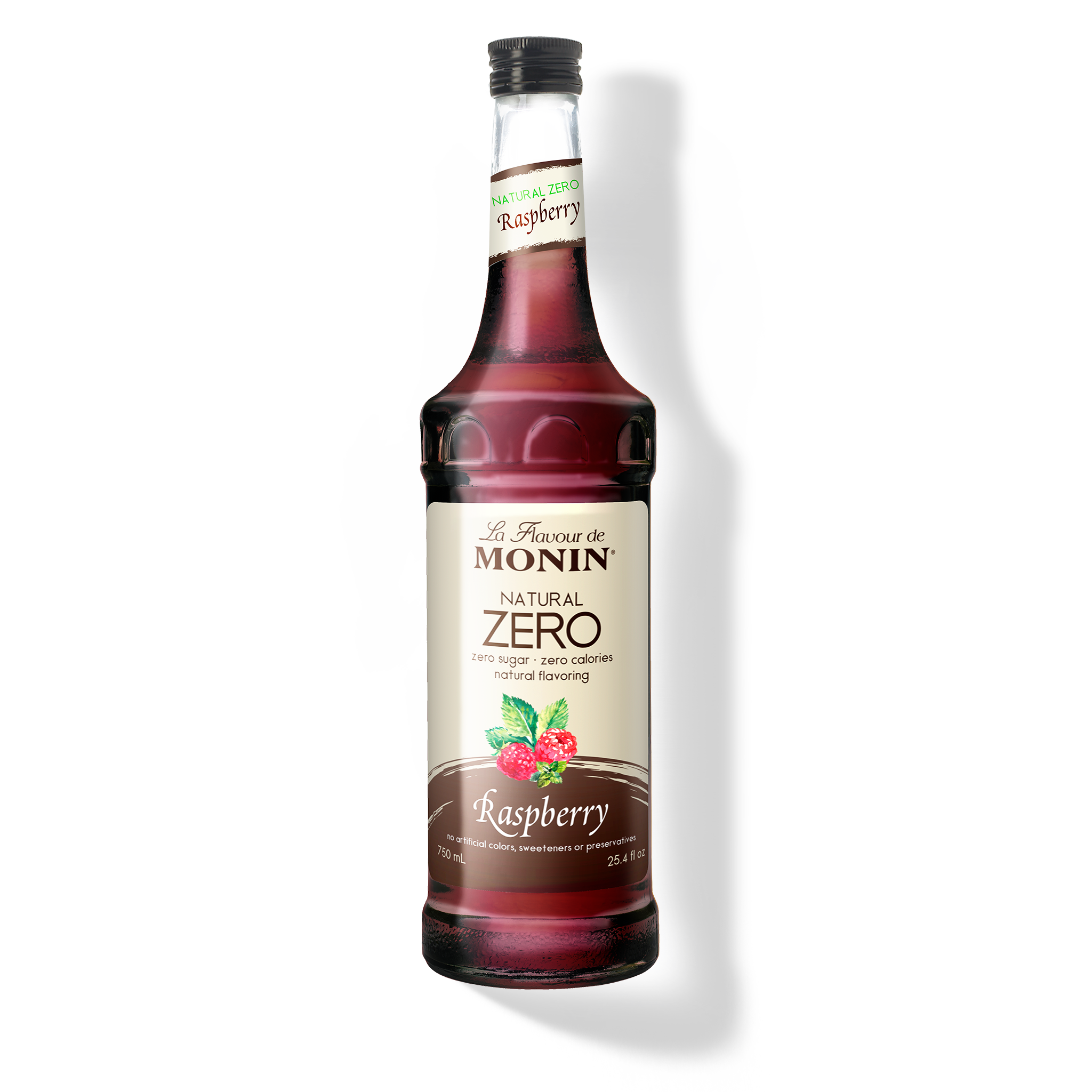 Zero Calorie Natural Raspberry Flavored Syrup - Monin - Monin US