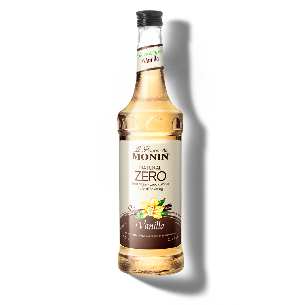 Monin Natural Zero Flavors | Naturally Sugar Free Syrups