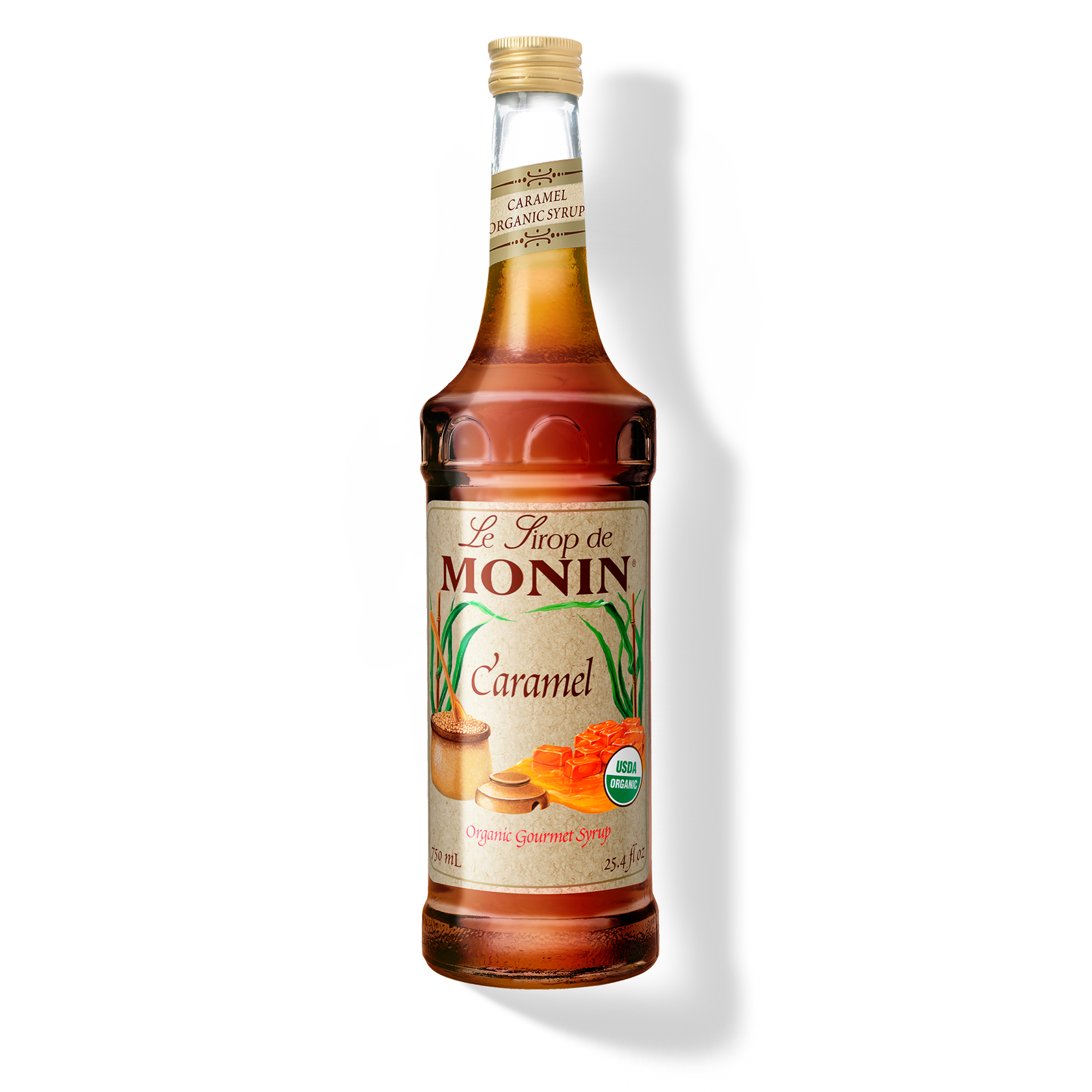 Organic Caramel Flavored Syrup - Monin - Monin US