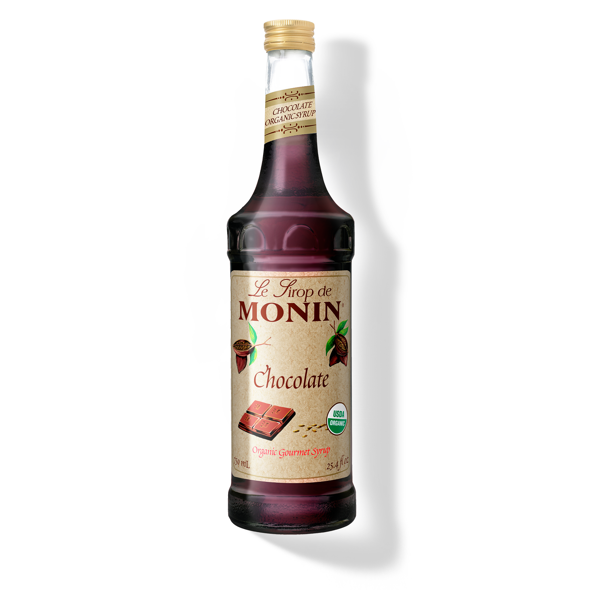 Organic Chocolate Flavored Syrup - Monin - Monin US