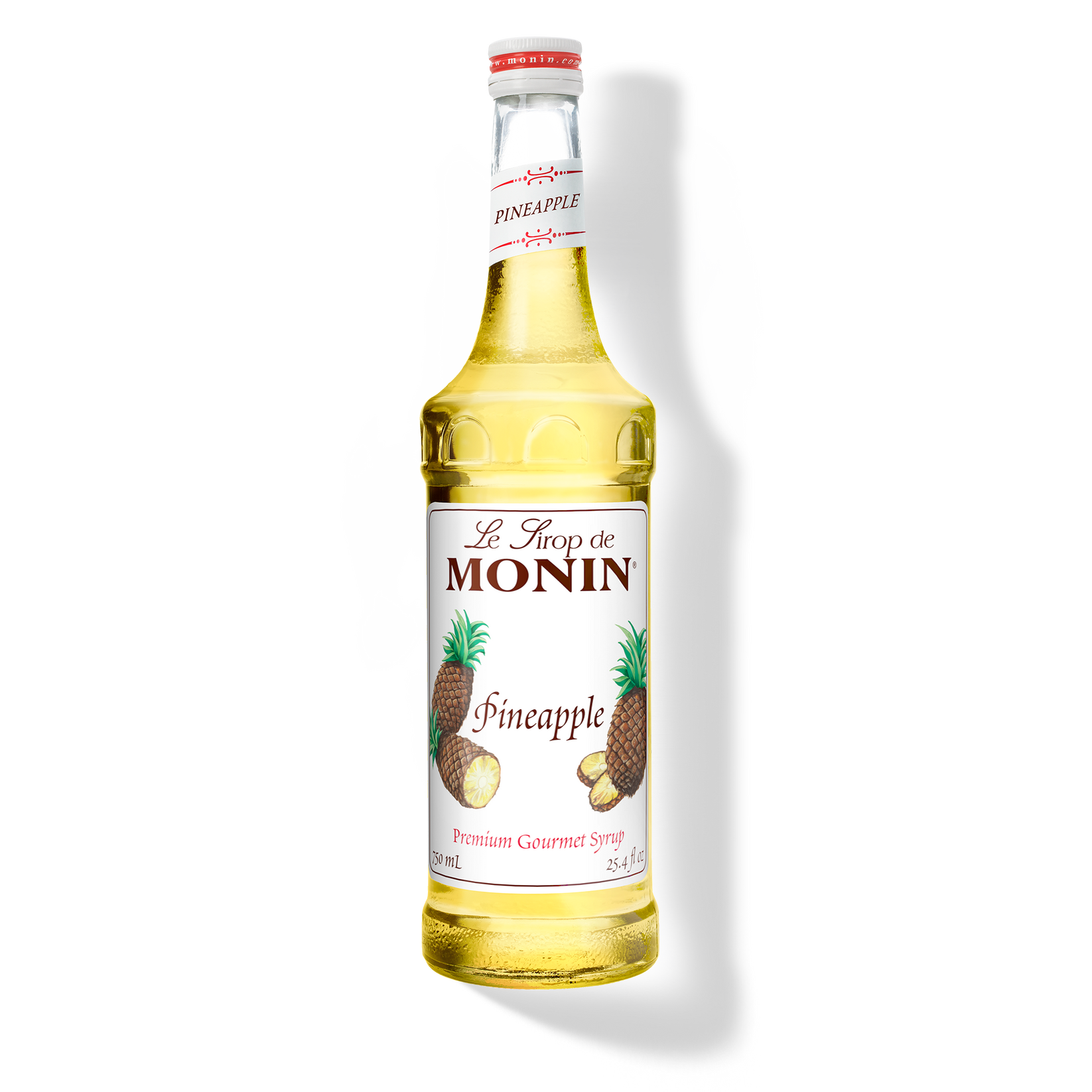 Pineapple Flavored Syrup - Monin - Discounted Case of 12 750mL - Monin US