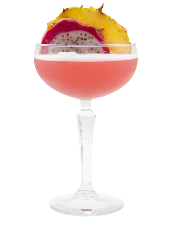 Tropical Dragon Fruit Mock Cosmo Recipe - Monin US