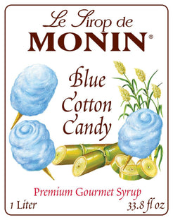 Blue Cotton Candy Flavored Syrup - Monin - Monin US