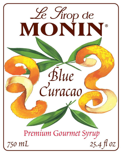 Blue Curacao Flavored Syrup - Monin - Monin US
