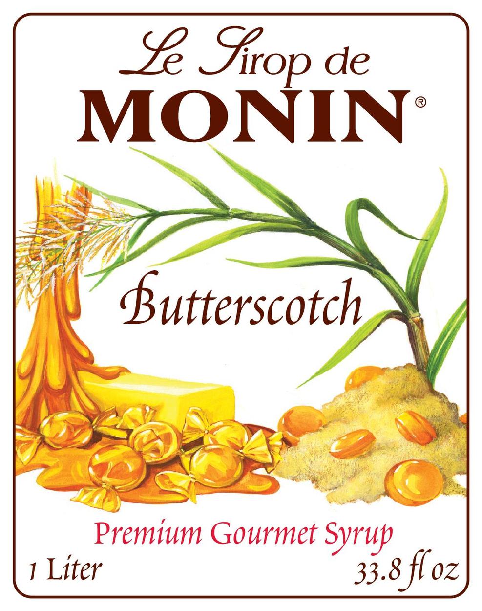 Butterscotch Flavored Syrup - Monin - Monin US