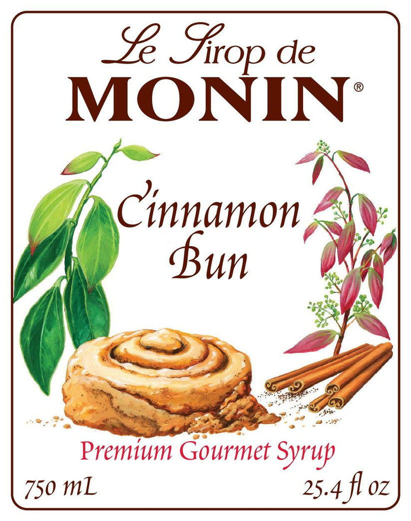 Cinnamon Bun Flavored Syrup - Monin - Monin US