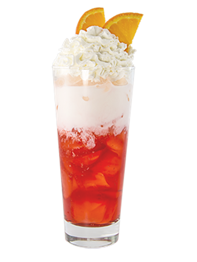 Blood Orange Italian Cream Soda - Monin US