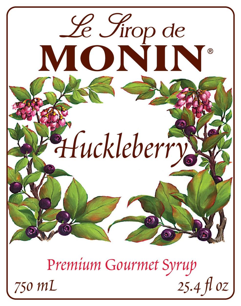 Huckleberry Flavored Syrup - Monin - Monin US