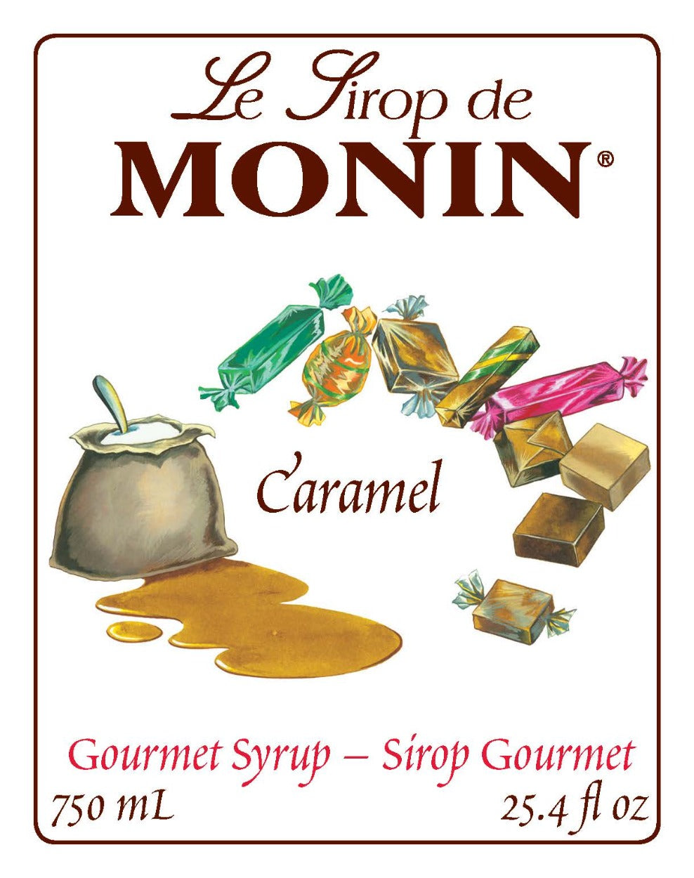 Caramel Flavored Syrup - Monin - Monin US