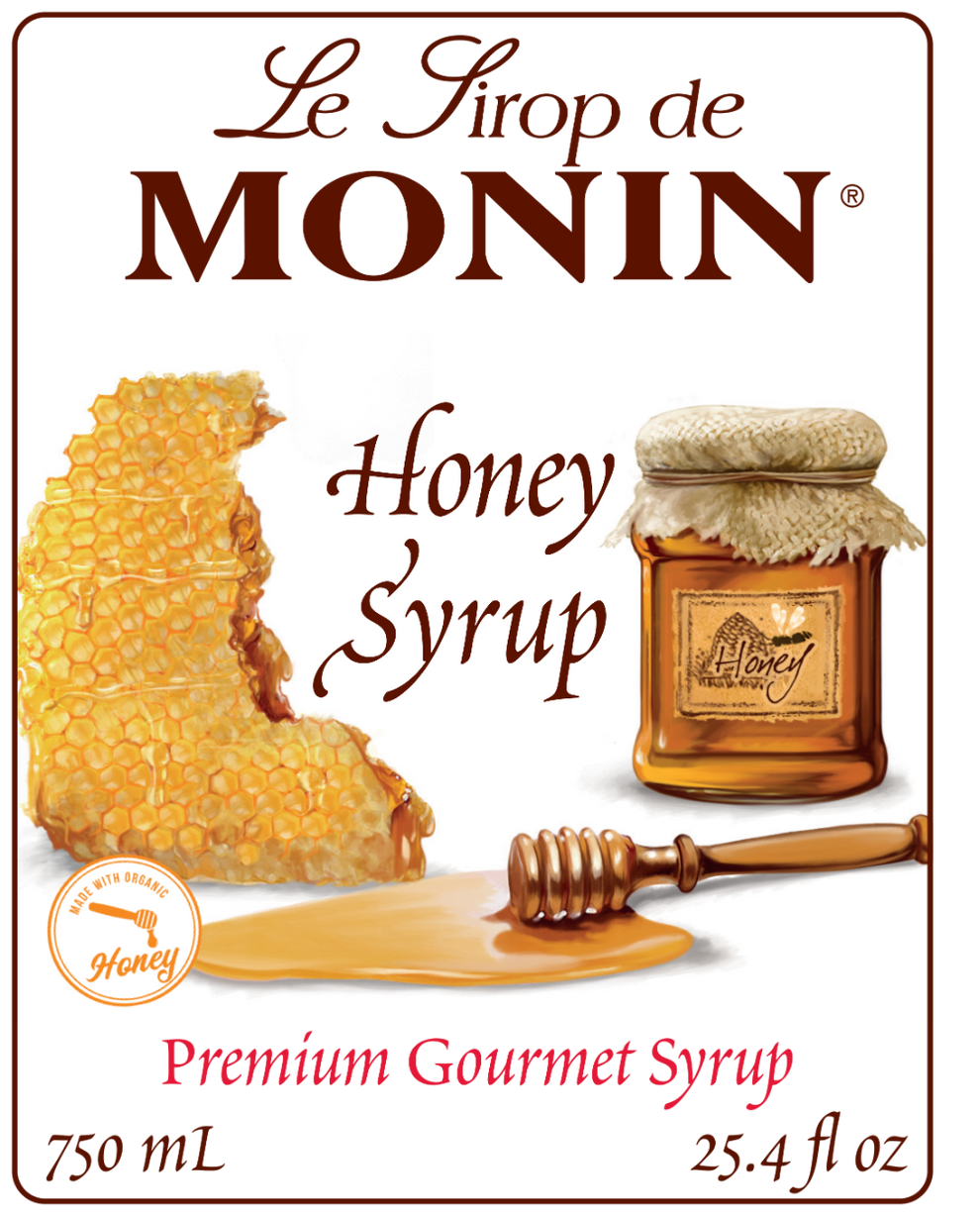 Honey Flavored Syrup - Monin - Monin US