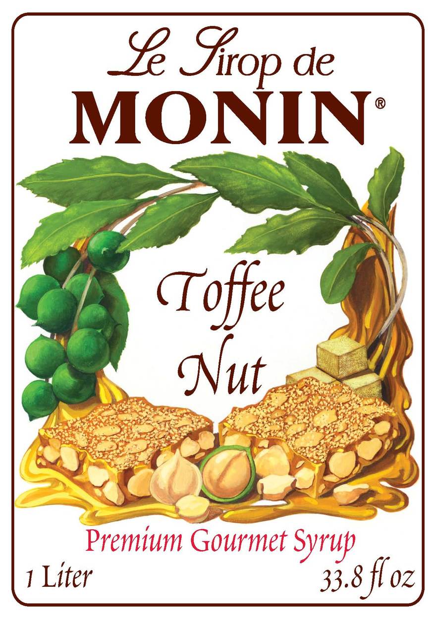 Toffee Nut Flavored Syrup - Monin - Monin US