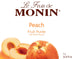 Peach Puree - Monin - Monin US