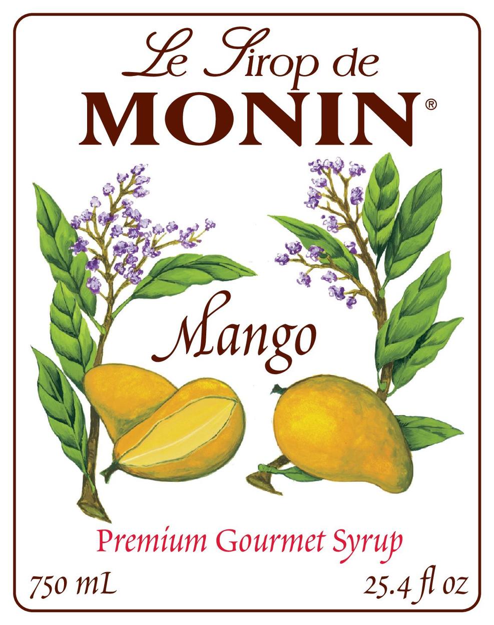 Mango Flavored Syrup - Monin - Monin US