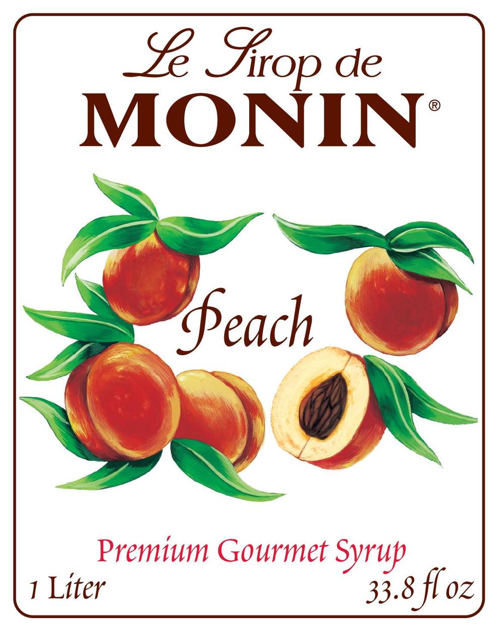 Peach Syrup - Monin US