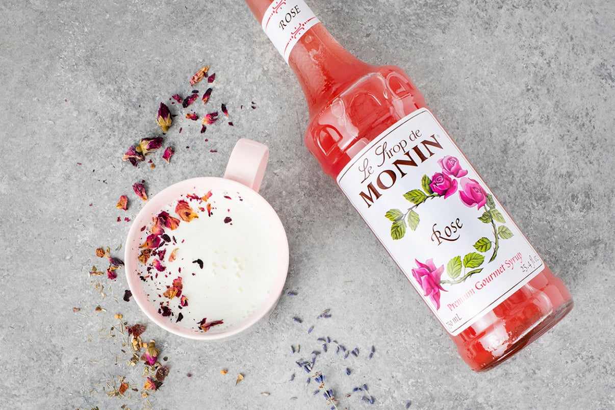 Rose Flavored Syrup - Monin - Monin US