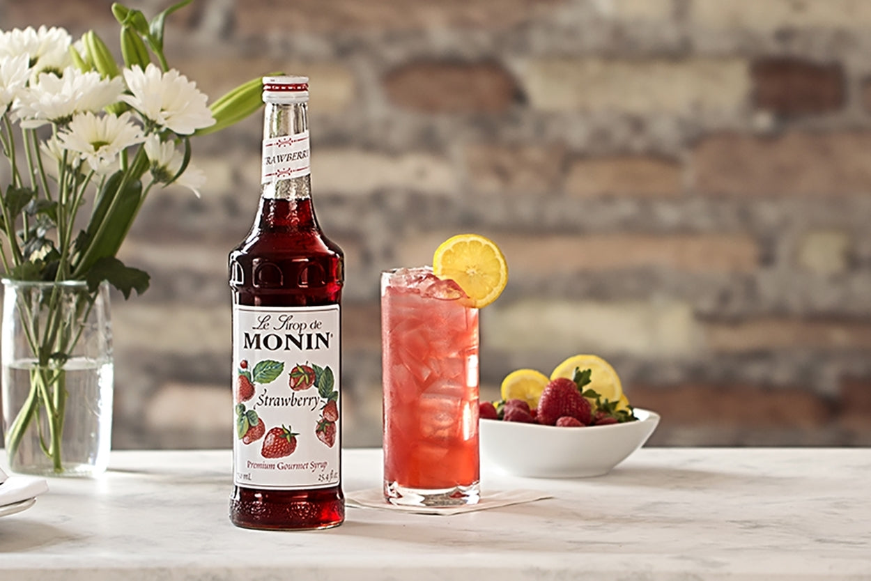 Strawberry Flavored Syrup - Monin - Monin US
